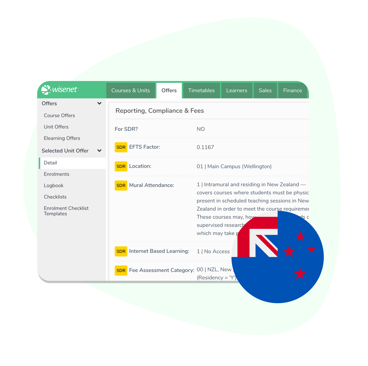 Wisenet Student Management System for Compliance in New Zealand